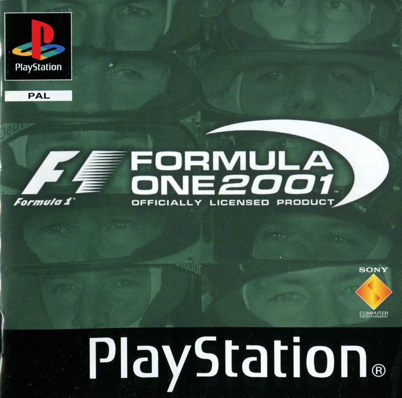 Formula One 2001 cover or packaging material - MobyGames