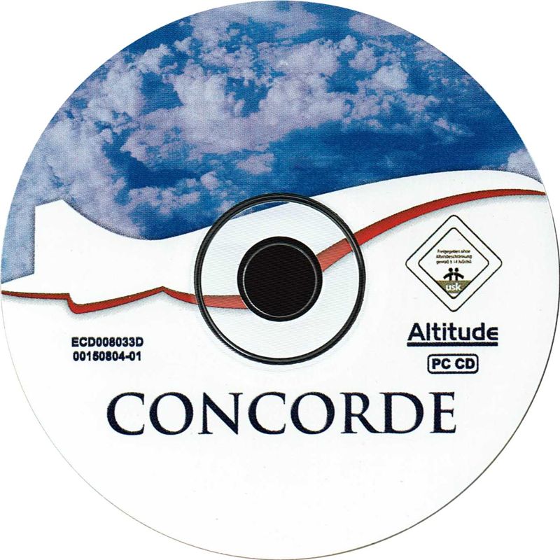 Concorde cover or packaging material - MobyGames