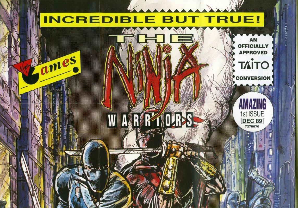 The Ninja Warriors cover or packaging material - MobyGames
