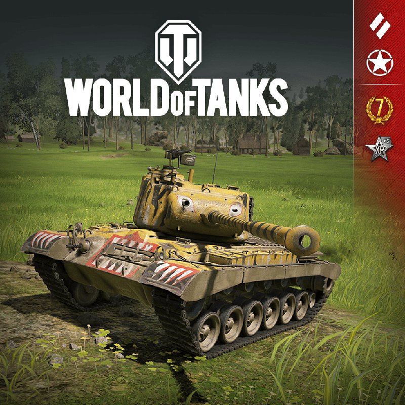 World of Tanks: M46 Patton KR Ultimate cover or packaging material ...