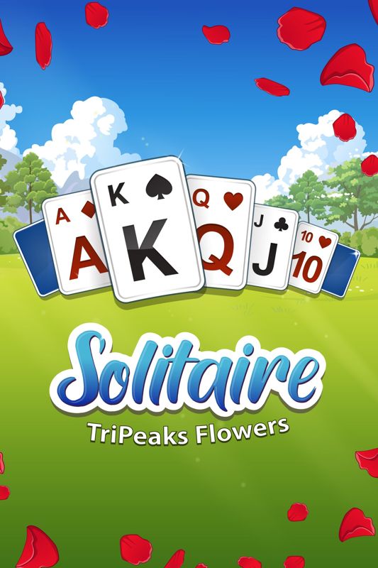 Solitaire TriPeaks Flowers cover or packaging material - MobyGames