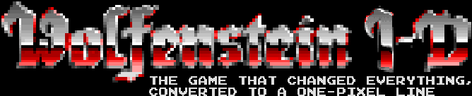 Wolfenstein 1-D (2011) - MobyGames