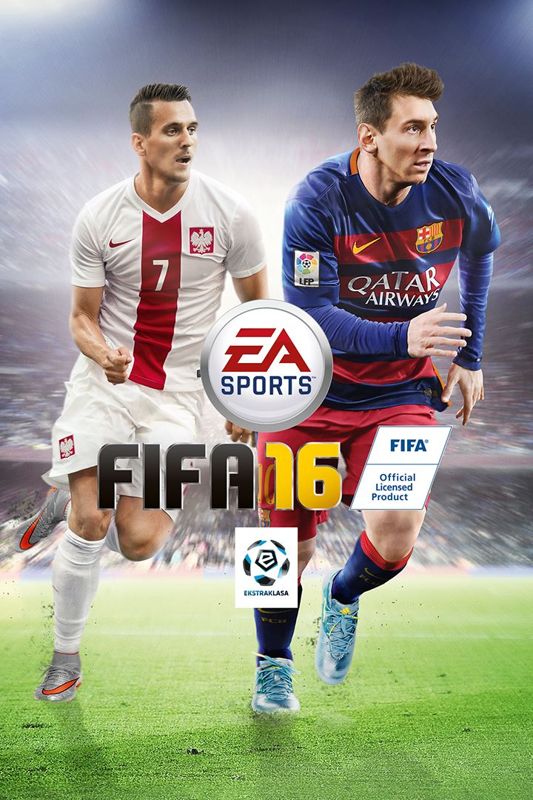 FIFA 16 cover or packaging material - MobyGames