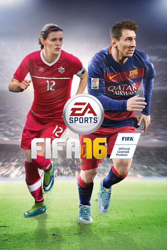 FIFA 16 cover or packaging material - MobyGames