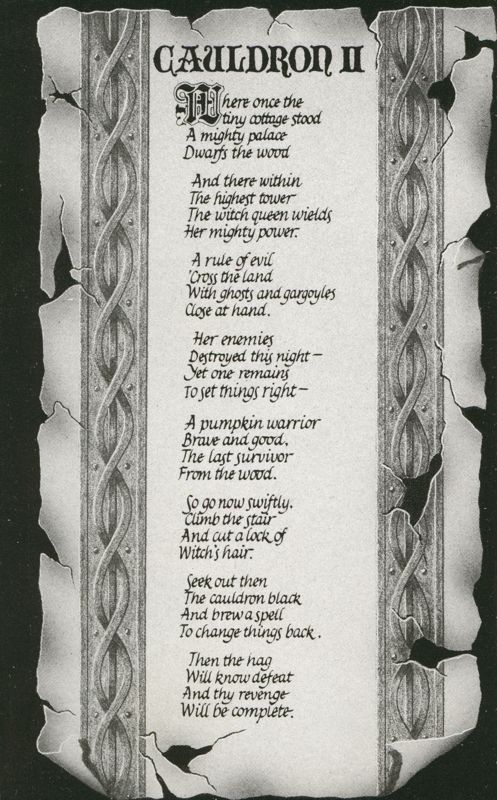 Cauldron I & II cover or packaging material - MobyGames