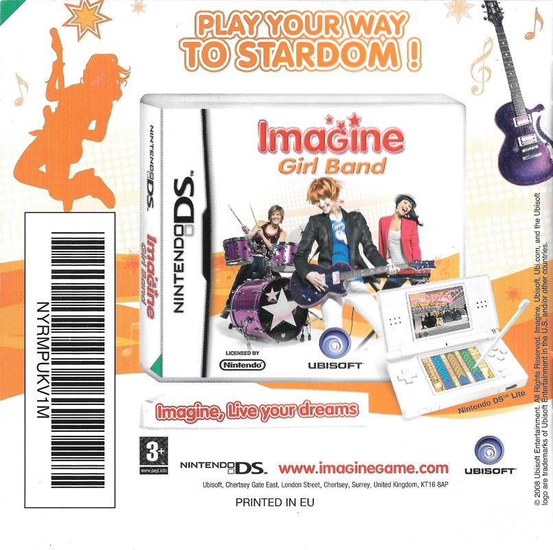 My Secret World by Imagine cover or packaging material - MobyGames