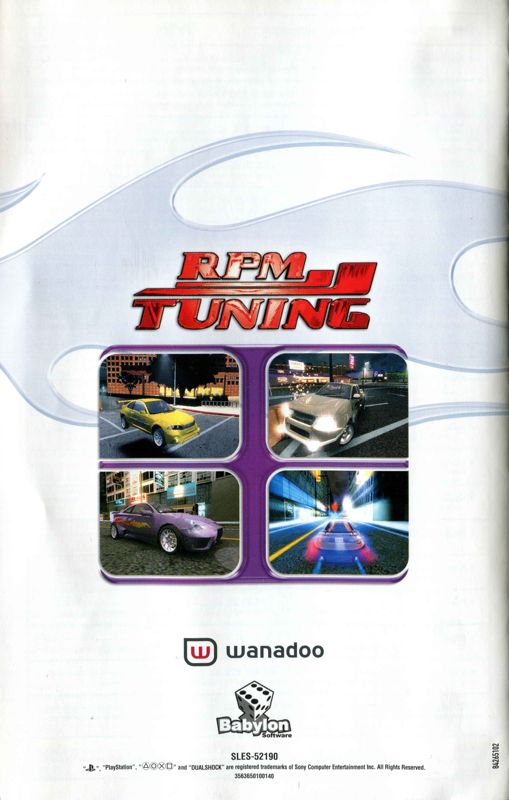 Top Gear: RPM Tuning cover or packaging material - MobyGames