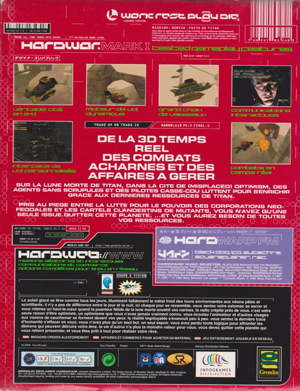 Hardwar cover or packaging material - MobyGames