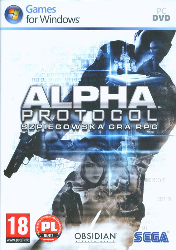 Alpha Protocol cover or packaging material - MobyGames