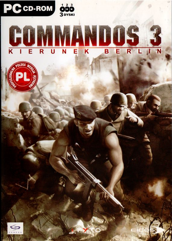 Commandos 3: Destination Berlin cover or packaging material - MobyGames