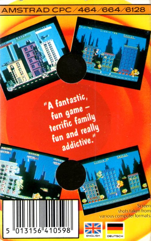 Rampage cover or packaging material - MobyGames