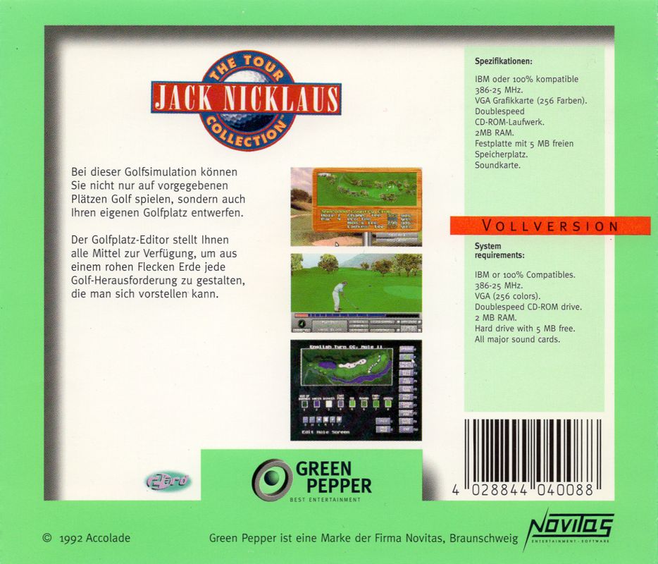 Jack Nicklaus Golf & Course Design: Signature Edition cover or ...