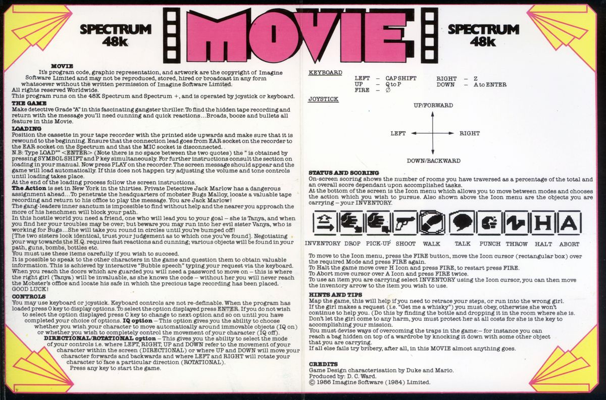 Movie cover or packaging material - MobyGames