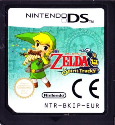 The Legend of Zelda: Spirit Tracks cover or packaging material - MobyGames