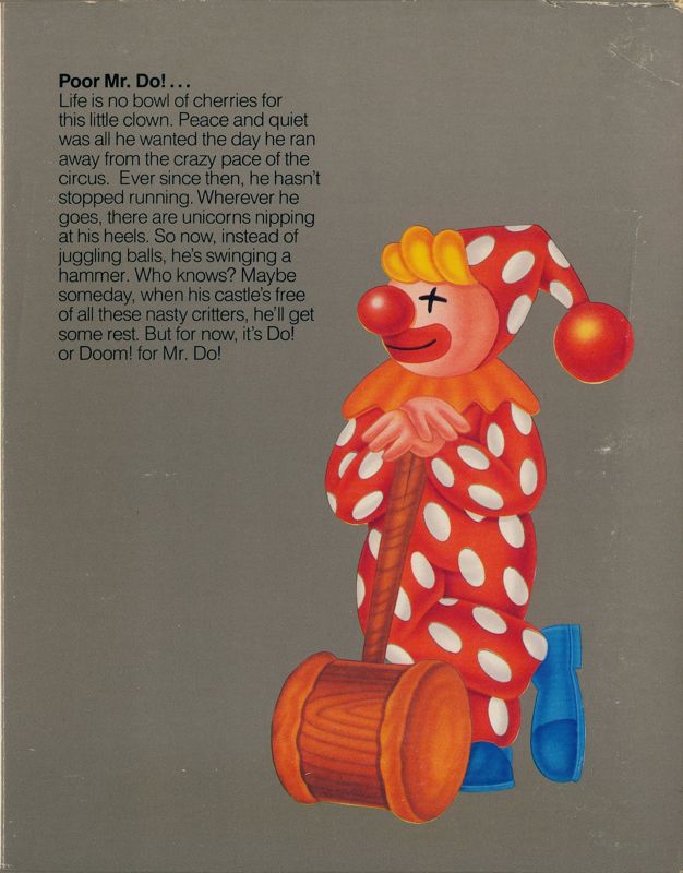 Mr. Do!'s Castle cover or packaging material - MobyGames