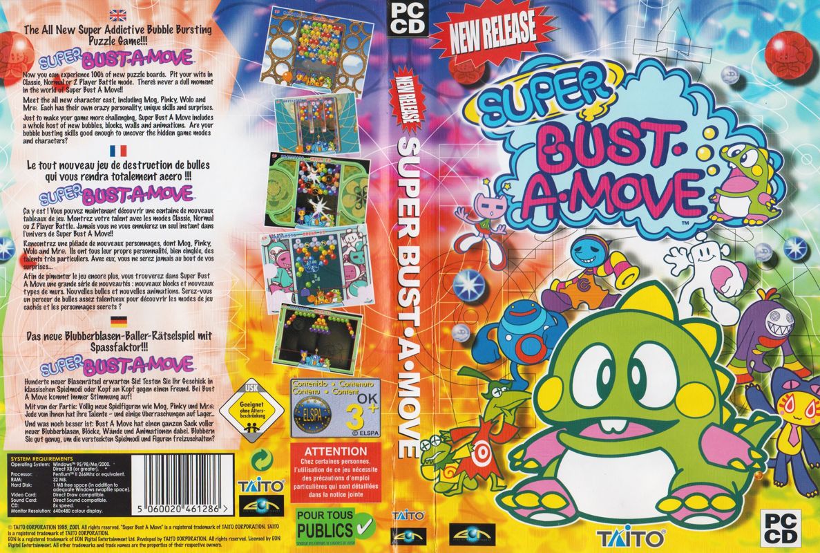 Super Bust-A-Move cover or packaging material - MobyGames