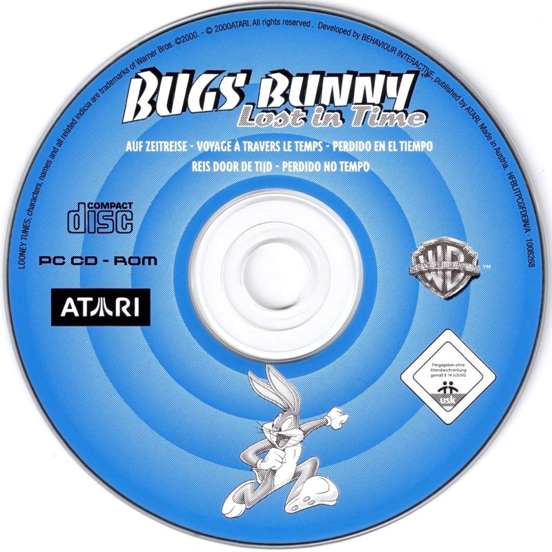 Bugs Bunny: Lost in Time cover or packaging material - MobyGames