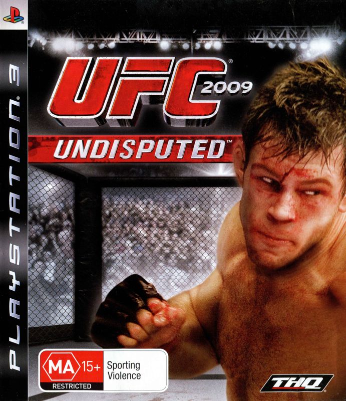 UFC 2009 Undisputed cover or packaging material - MobyGames