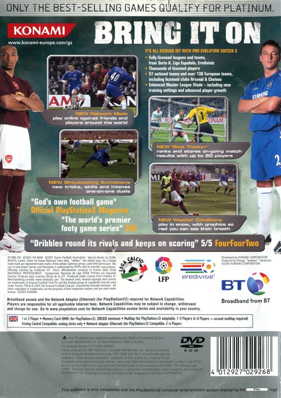 World Soccer: Winning Eleven 9 cover or packaging material - MobyGames