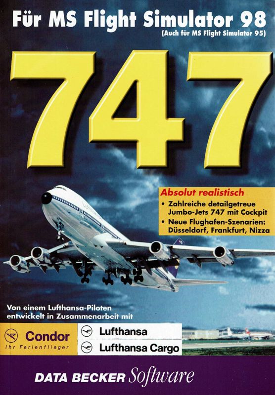 747 cover or packaging material - MobyGames