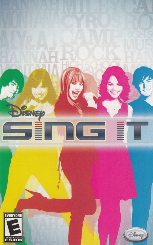 Disney Sing It cover or packaging material - MobyGames