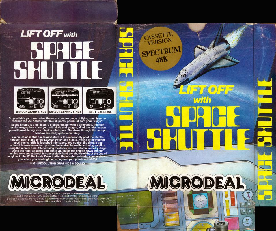 Shuttle Simulator cover or packaging material - MobyGames