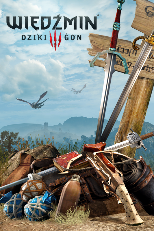 The Witcher 3: Wild Hunt - New Game + cover or packaging material ...