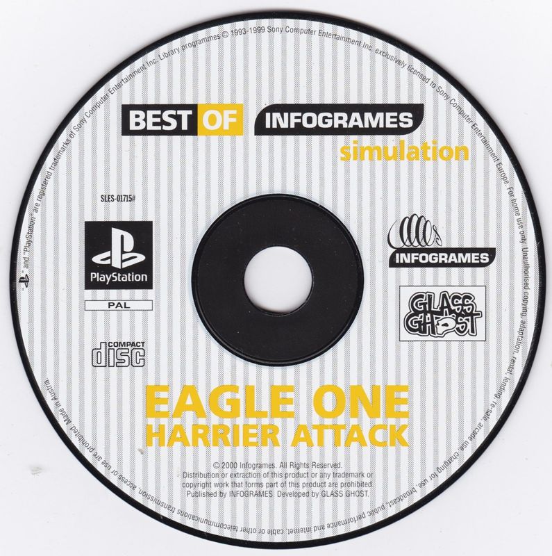 Eagle One: Harrier Attack cover or packaging material - MobyGames