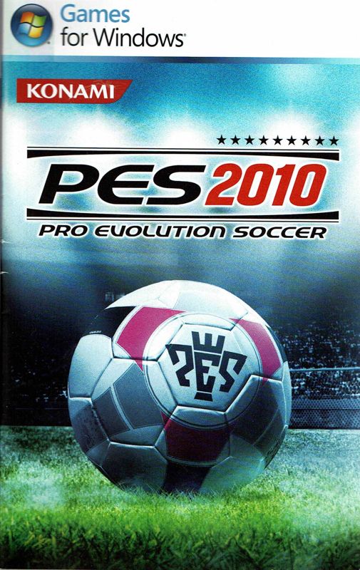 PES 2010: Pro Evolution Soccer cover or packaging material - MobyGames