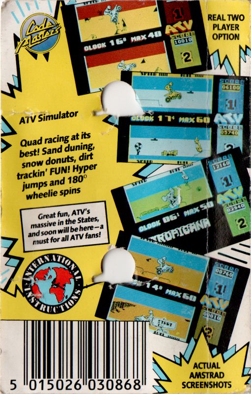 ATV Simulator cover or packaging material - MobyGames