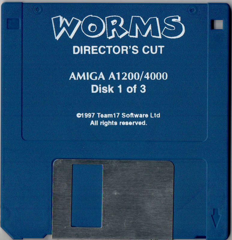 Worms: The Director's Cut cover or packaging material - MobyGames