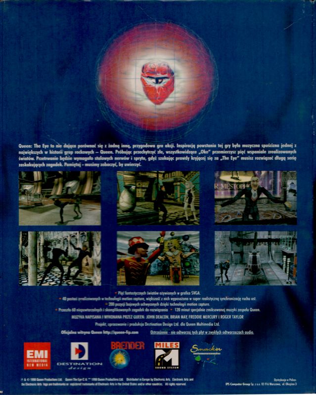 Queen: The eYe cover or packaging material - MobyGames
