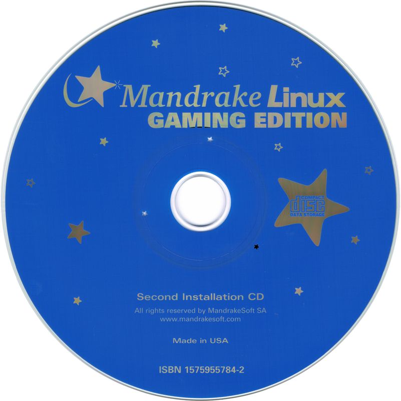 MandrakeLinux Gaming Edition cover or packaging material - MobyGames