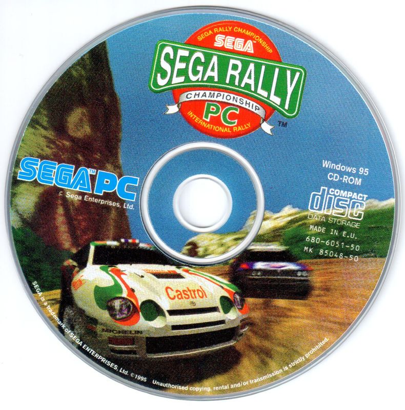 SEGA Rally Championship cover or packaging material - MobyGames
