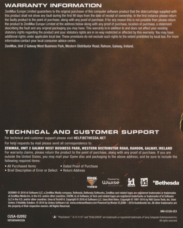 Doom cover or packaging material - MobyGames