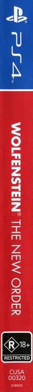 Wolfenstein: The New Order cover or packaging material - MobyGames