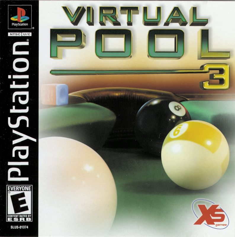 Virtual Pool 3 cover or packaging material - MobyGames