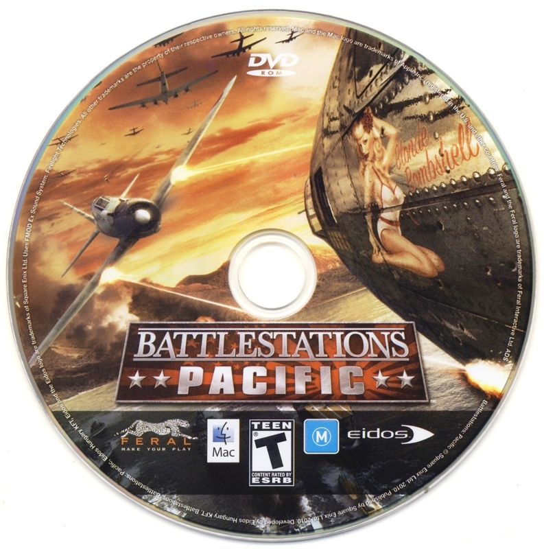 Battlestations: Pacific cover or packaging material - MobyGames