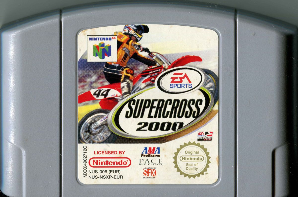 Supercross 2000 cover or packaging material - MobyGames