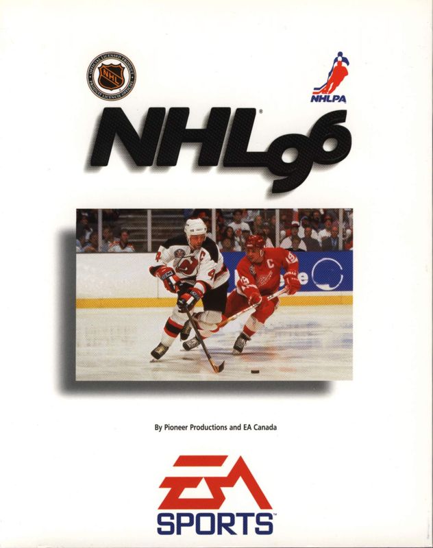NHL 96 cover or packaging material - MobyGames
