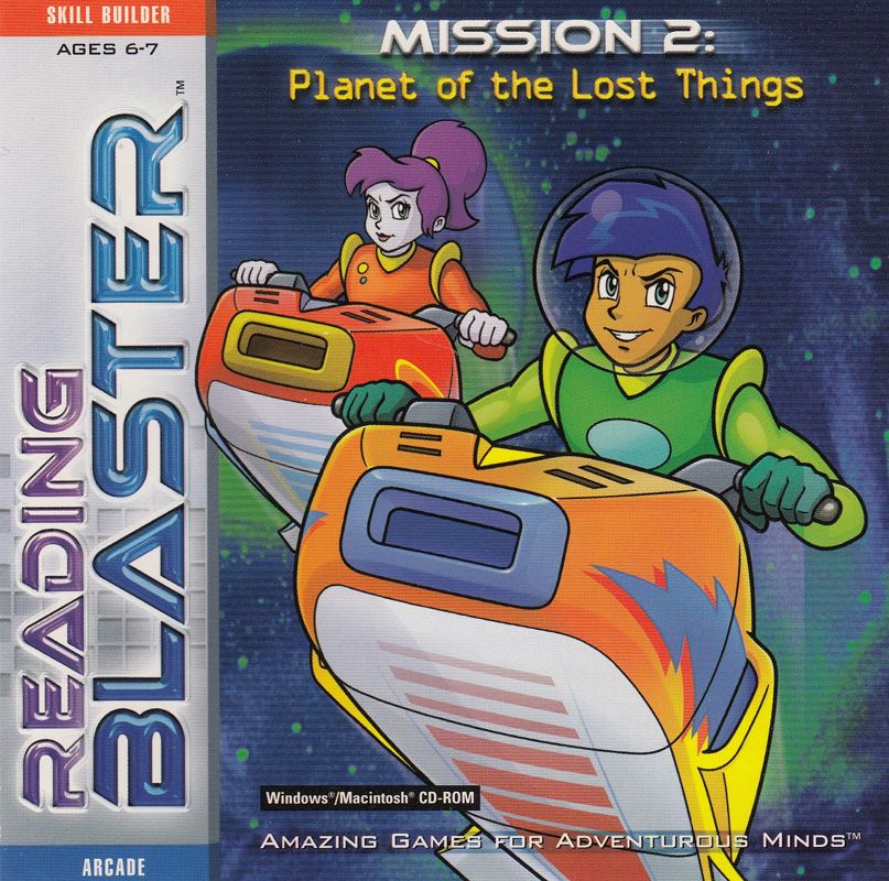 Reading Blaster Mission 2: Planet of the Lost Things media - MobyGames