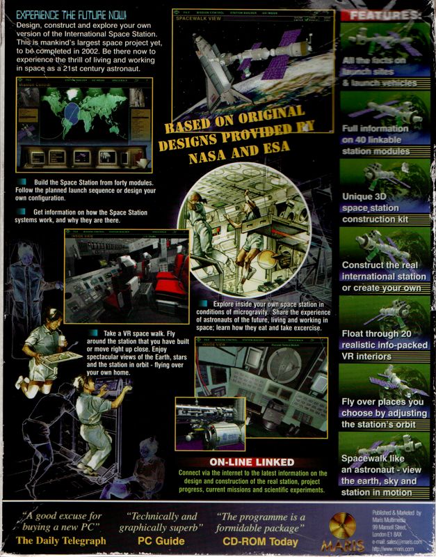 Space Station Simulator cover or packaging material - MobyGames