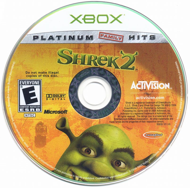 Shrek 2 cover or packaging material - MobyGames