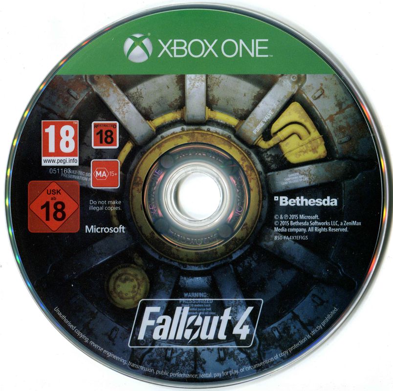 Fallout 4 cover or packaging material - MobyGames