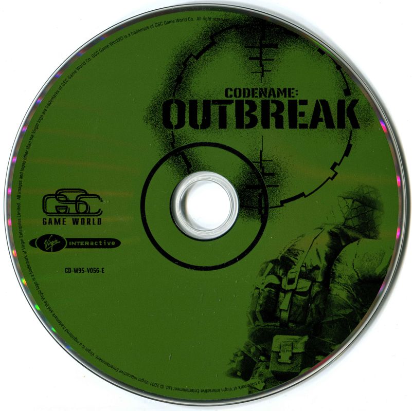 Codename: Outbreak cover or packaging material - MobyGames