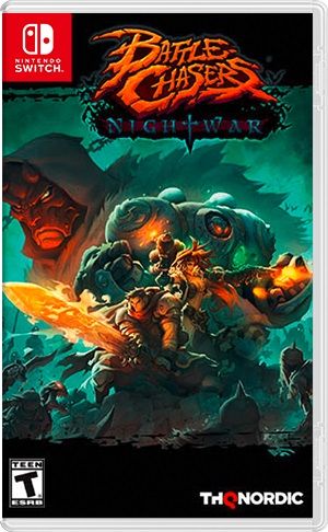 Battle Chasers: Nightwar cover or packaging material - MobyGames