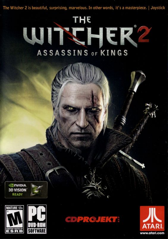 The Witcher 2: Assassins of Kings cover or packaging material - MobyGames