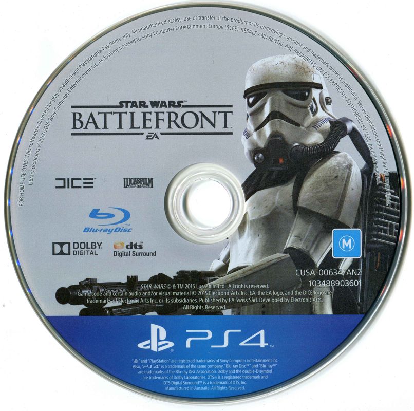 Star Wars: Battlefront cover or packaging material - MobyGames
