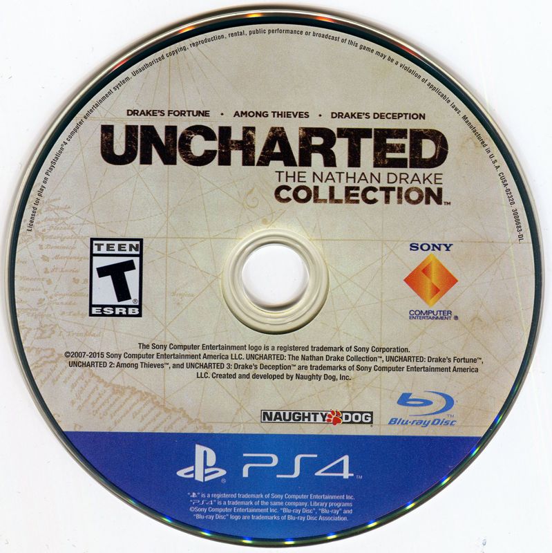 Uncharted: The Nathan Drake Collection cover or packaging material ...