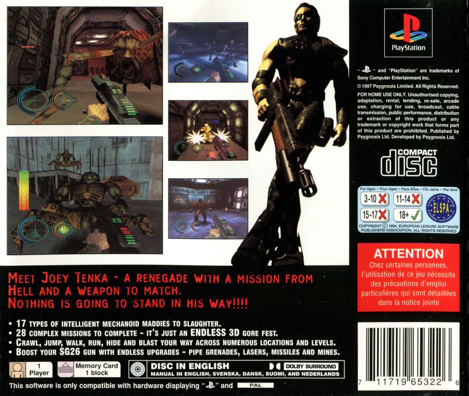 Codename: Tenka cover or packaging material - MobyGames